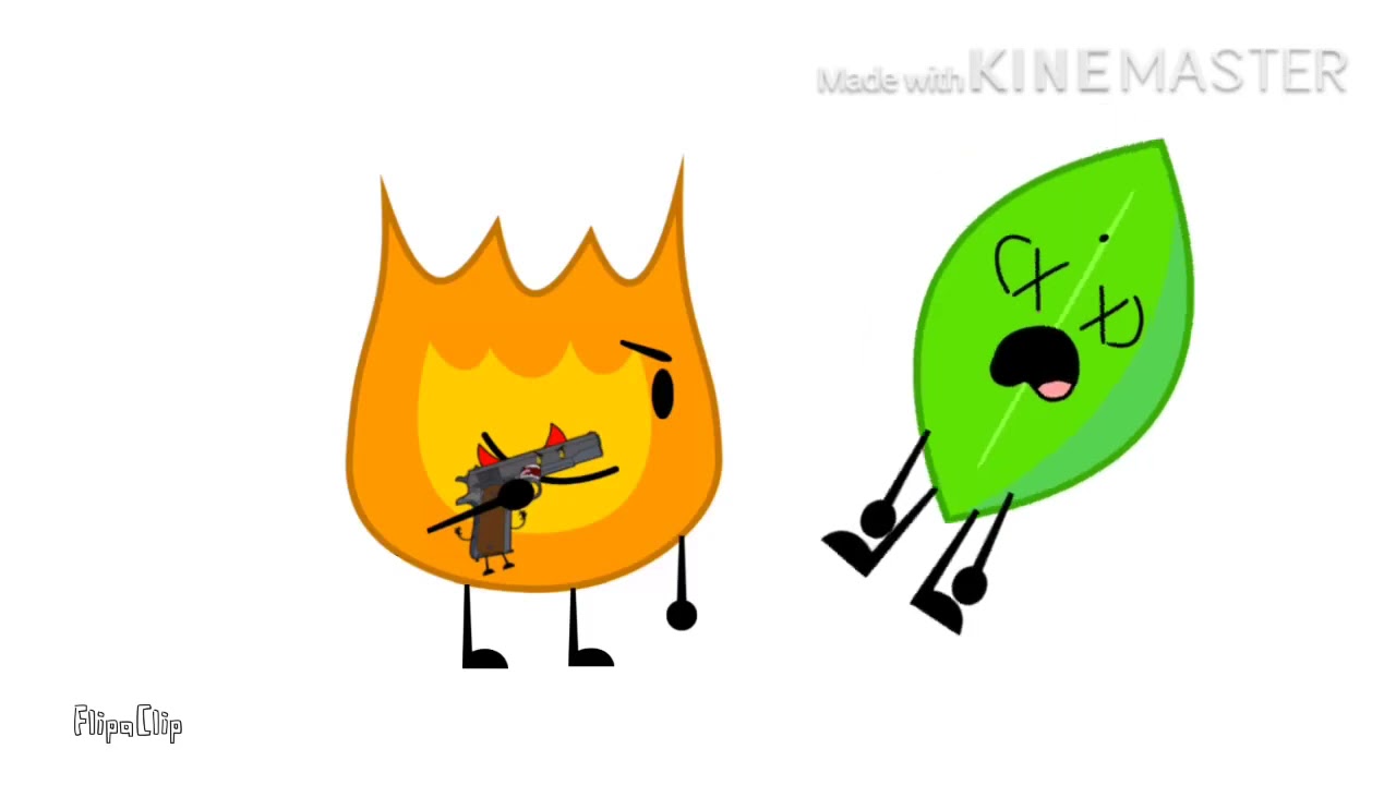 (REUPLOAD) Firey Kills Leafy With A Gun (Animation) - YouTube