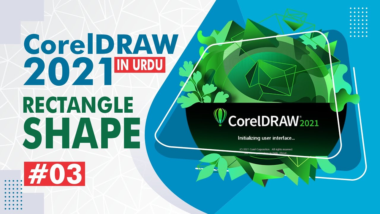 How to Make Shape in CorelDRAW | CorelDRAW 2021 Complete Urdu Course ...