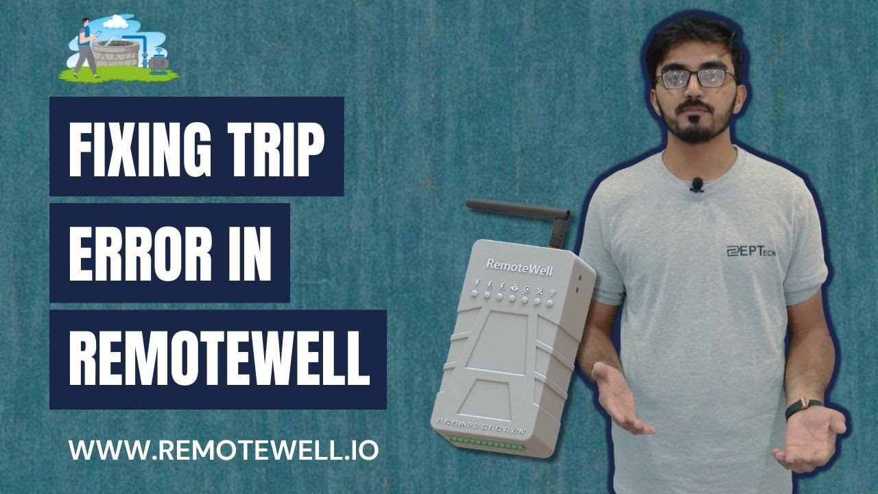 9. How to Fix Trip Error / Red Light on RemoteWell - YouTube