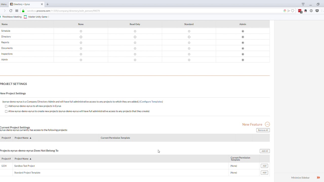 Setting up a service account in Procore - YouTube