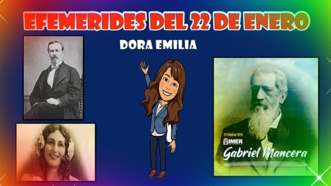 Efemerides Del Mes De Enero En Mexico Efemérides Por Mes