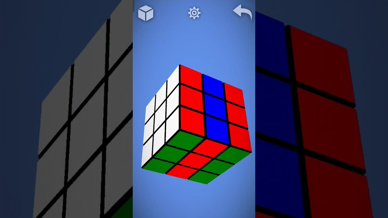 3 by 3 Rubik's cube pattern trick solve #sorts #viral - YouTube