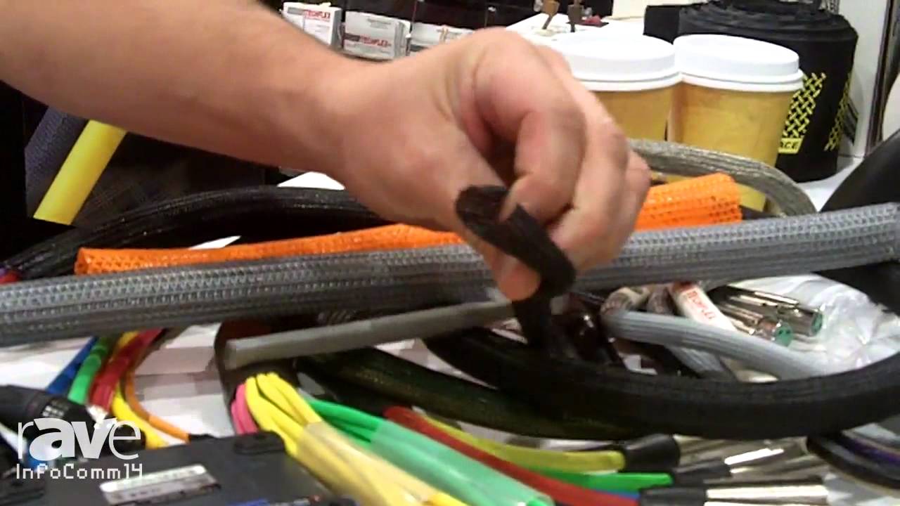 InfoComm 2014: Techflex Shows F6 Split Sleeve Cable Management Product ...