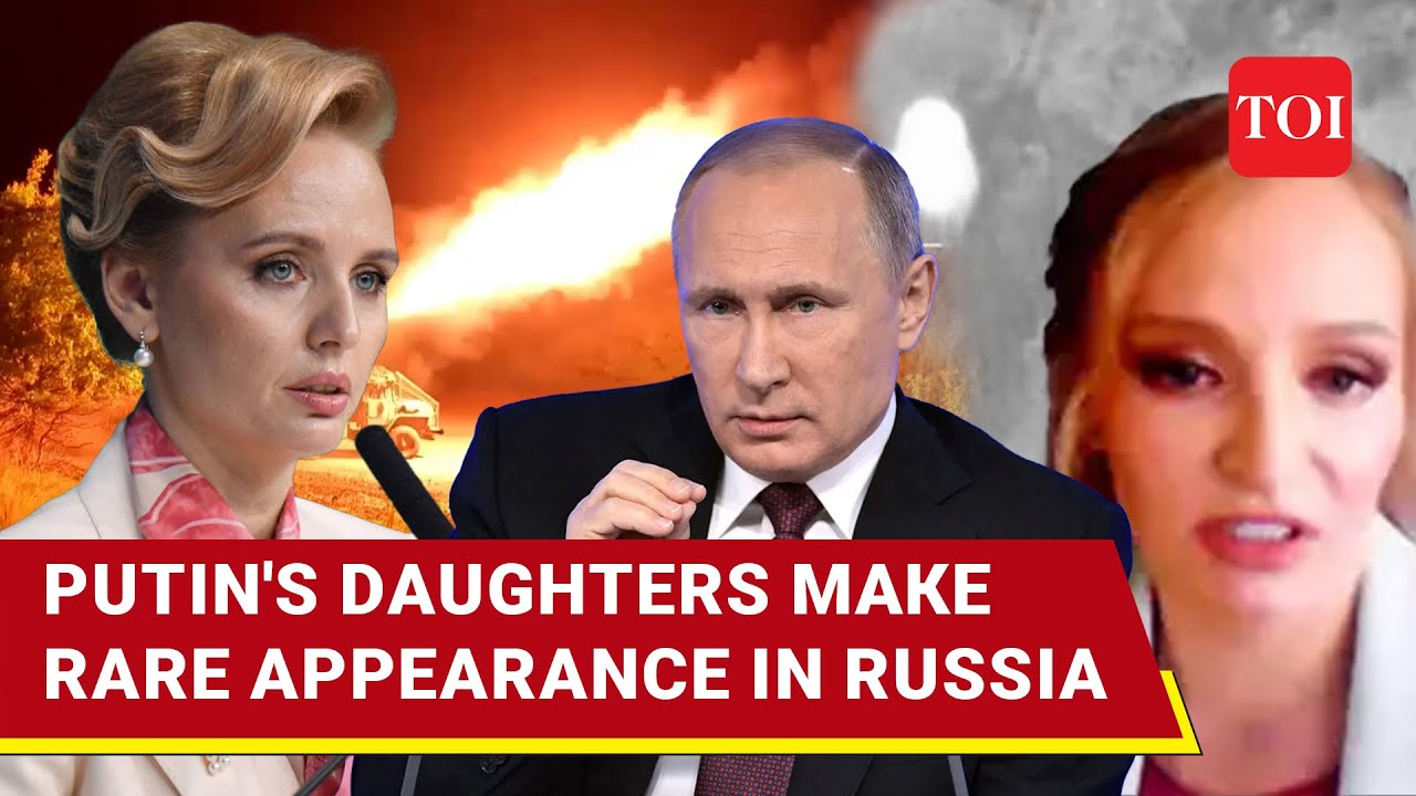 Vladimir Putin With His Daughters