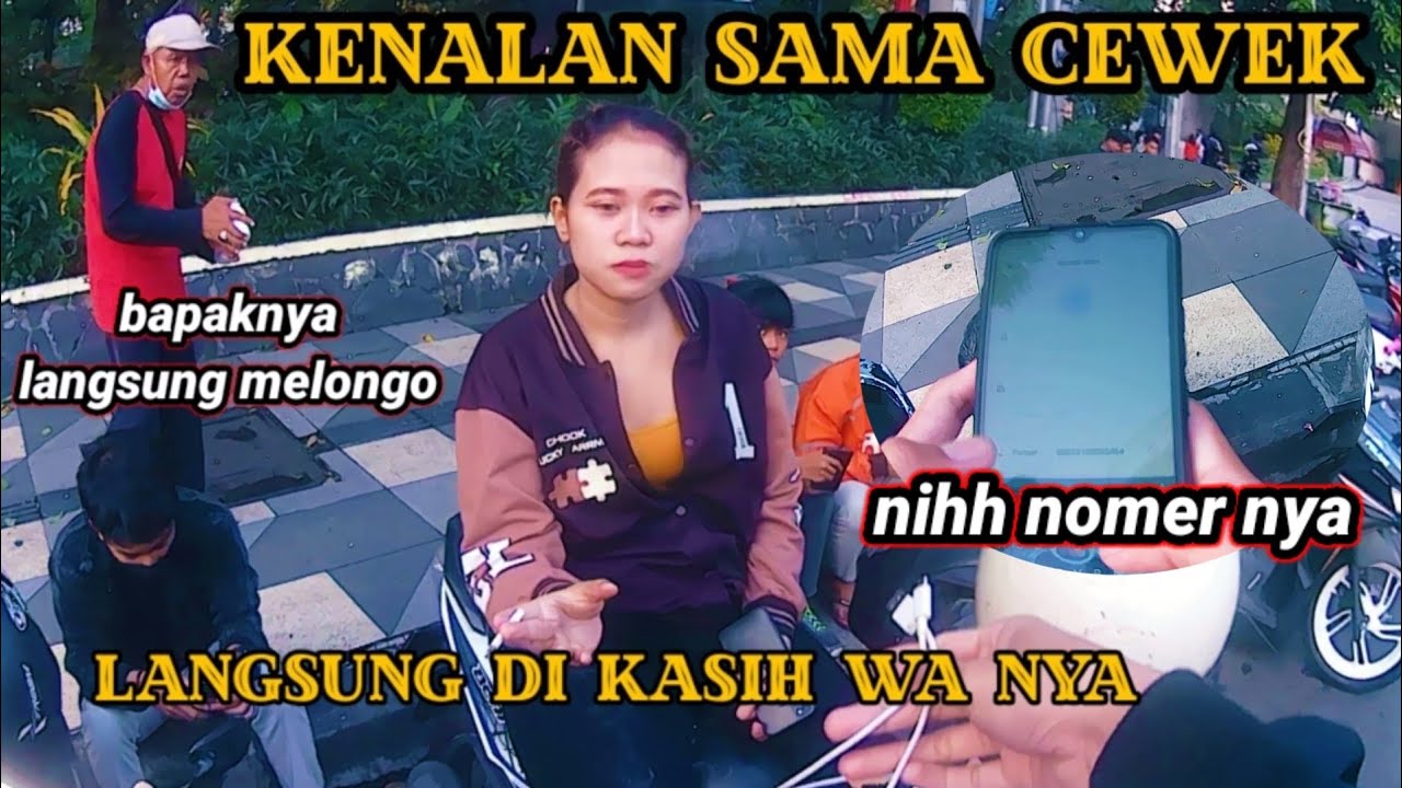 KENALAN SAMA CEWEK LANGSUNG DI KASIH WA NYA - YouTube