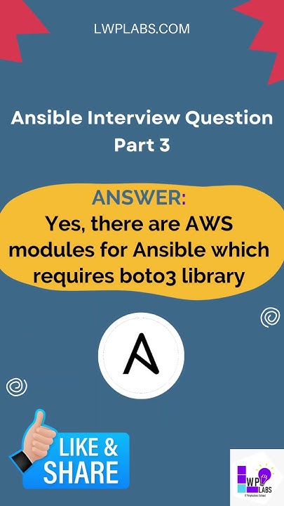 Ansible Qanda Part 3 Ansibleinterviewquestions Lwplabs Realtimeprojects Devopstutorial