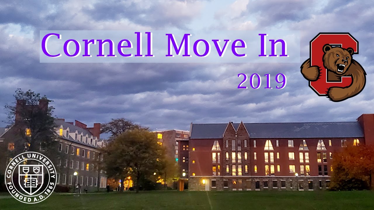 Moving into Cornell University - Balch Hall 2019 - YouTube