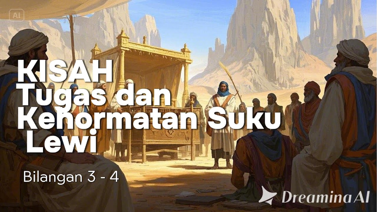 Kisah Tugas dan Kehormatan Suku Lewi | Bilangan 3 - 4 | Cerita Alkitab ...