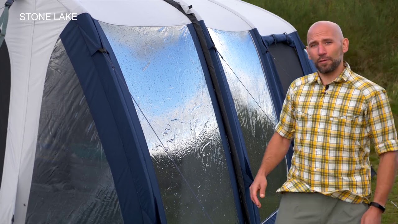 Outwell Stone Lake 5 7ATC Air Inflatable Tent (2019) - Innovative ...
