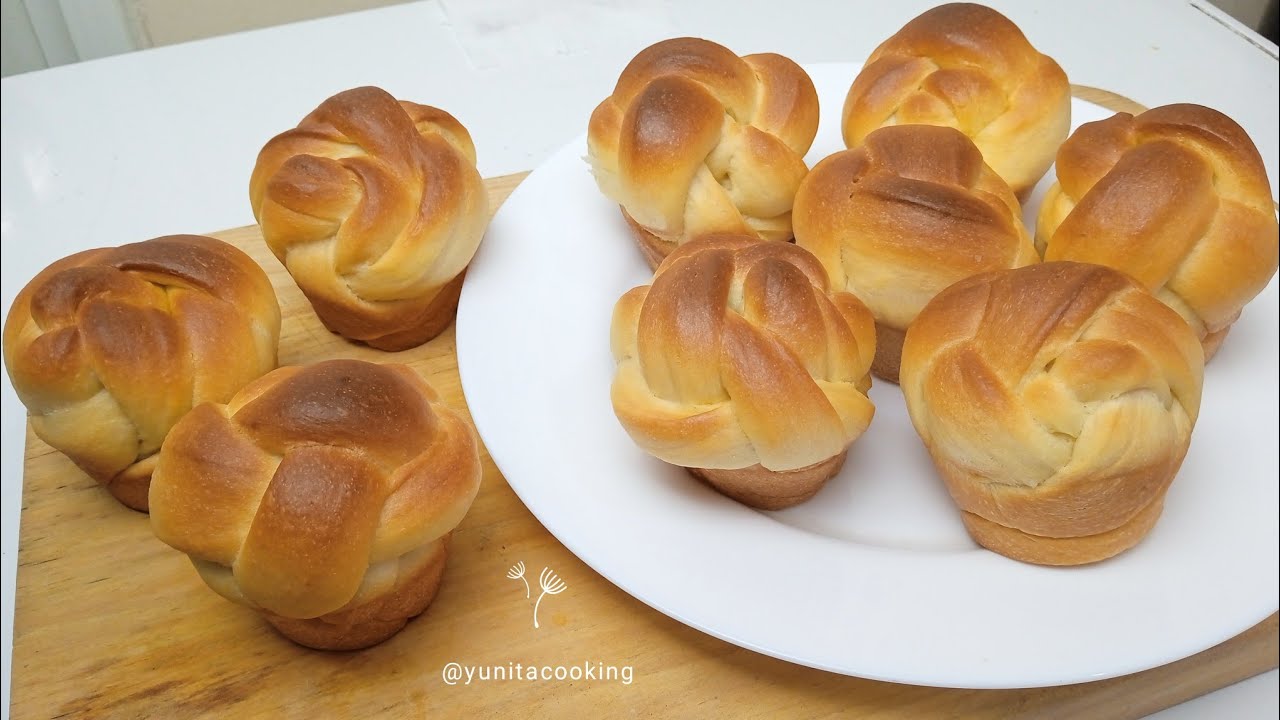 MUFFIN BREAD Roti Cetakan Muffin - YouTube