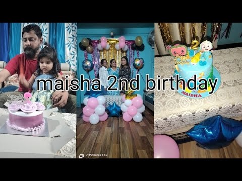 maisha 2nd birthday 🎂🎂🎉🎉🥳🥳 - YouTube