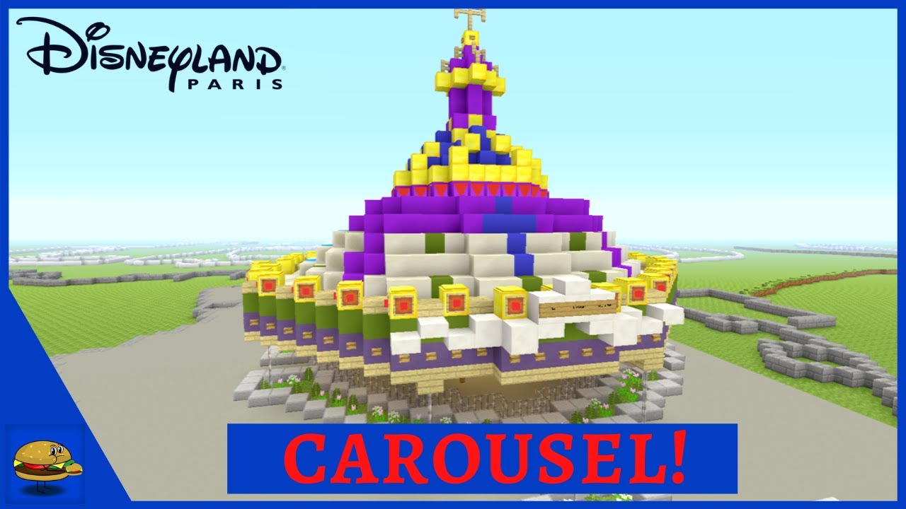 Minecraft Disneyland - Carousel Part 8 - YouTube