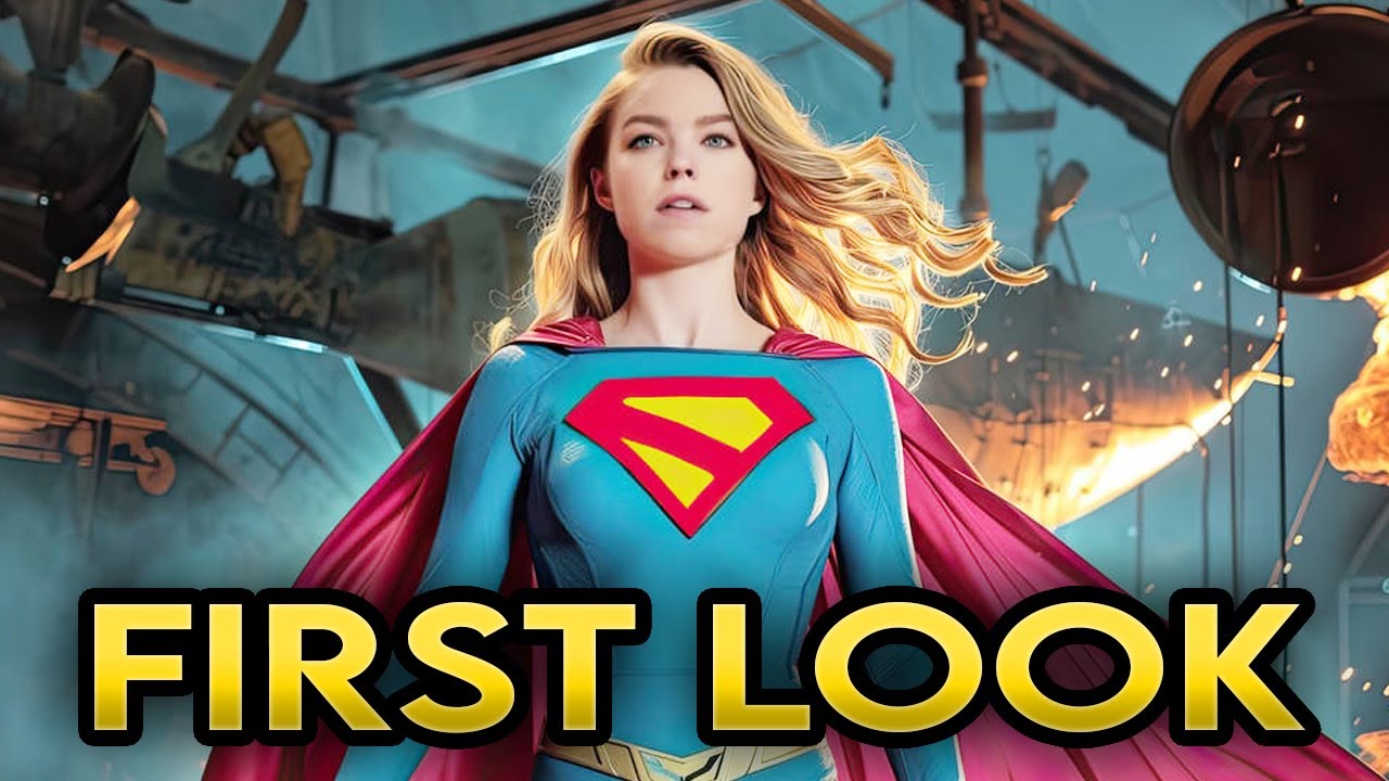 Supergirl Movie First Look Supergirl Logo Leaked And Comic Con Teaser