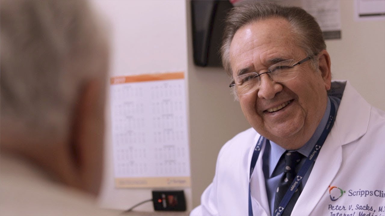 Tribute to Scripps Clinic Physician Peter V. Sacks, MD - YouTube