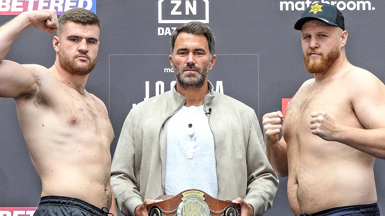Johnny Fisher vs. Harry Armstrong • FULL WEIGH IN & FACE OFF | DAZN ...
