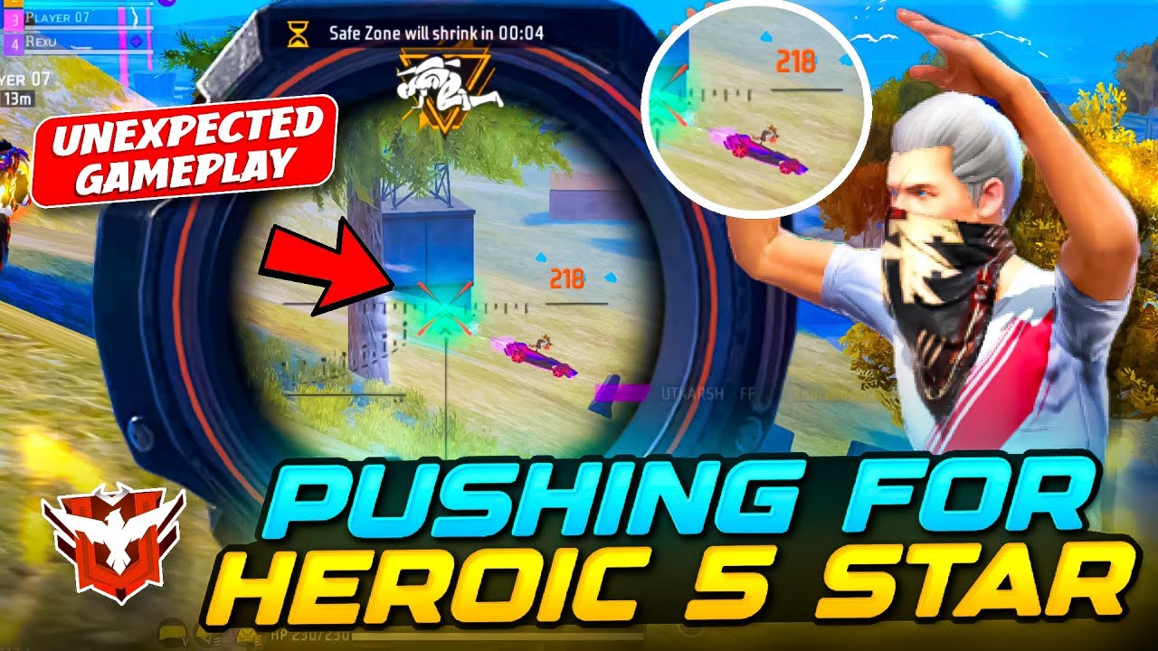MY UNEXPECTED GAMEPLAY 🤯 while Pushing For Heroic 5 Star Rank - New Br ...