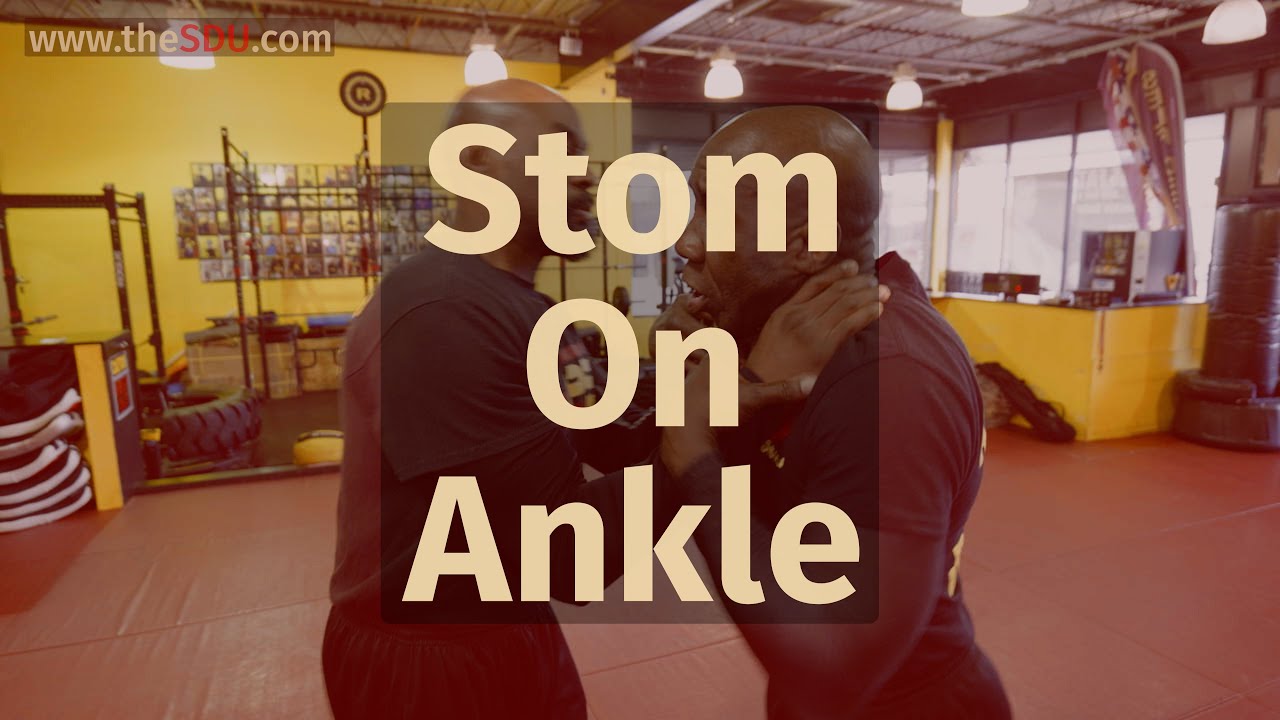 Stom On Ankle - Self Defense Techniques - YouTube