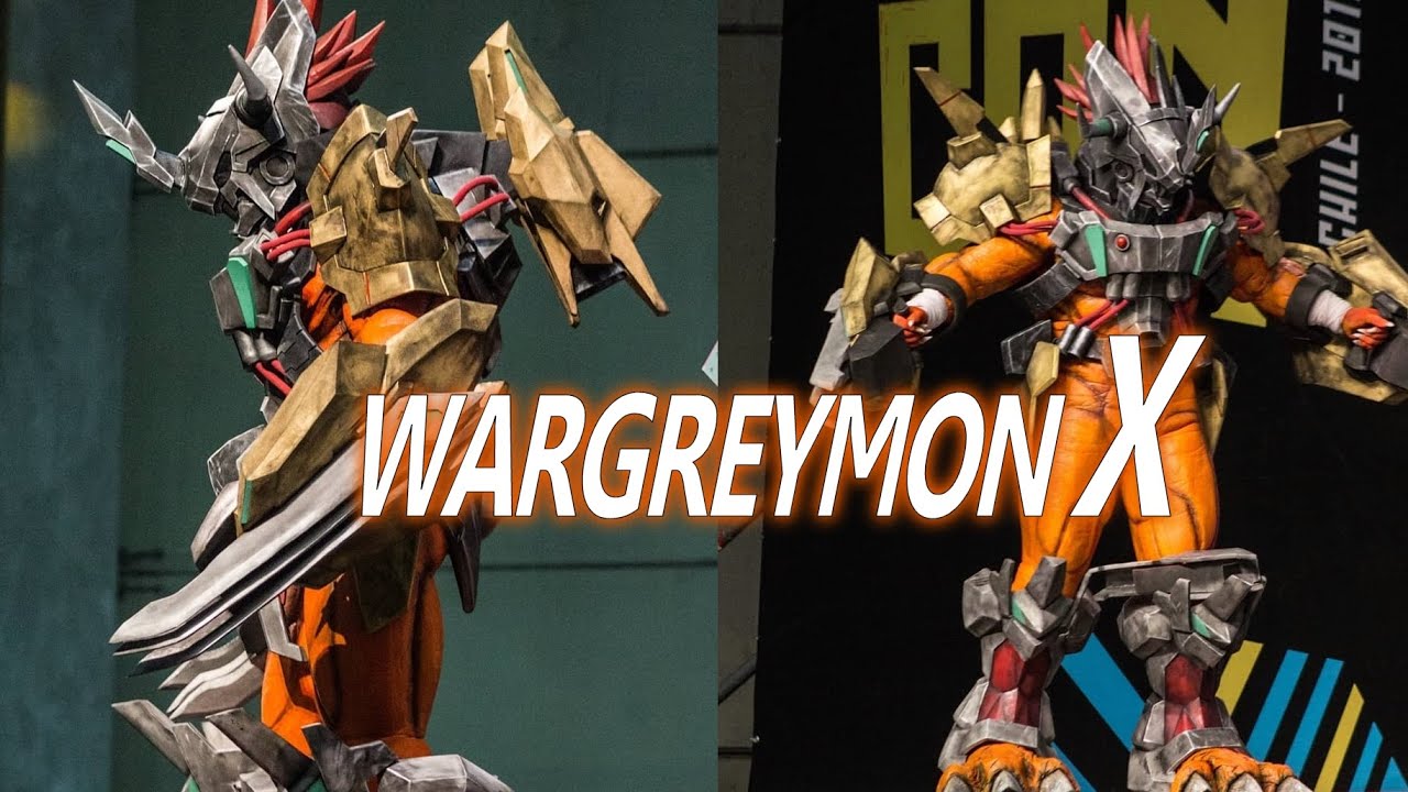 Digimon Wargreymon X Cosplay - YouTube