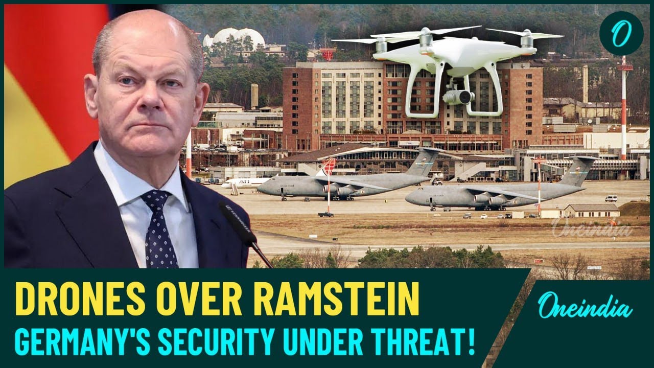 Unidentified Drones Spotted over Ramstein Air Base in Germany ...