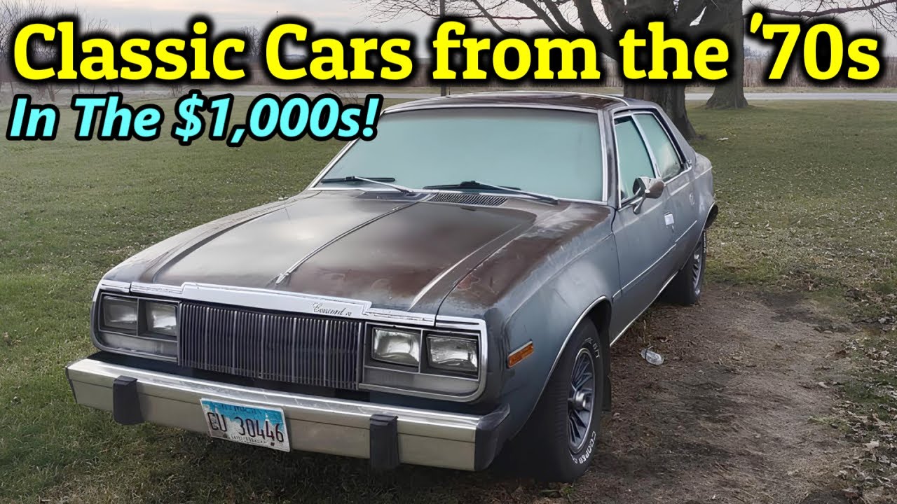 Explore Affordable Classic Cars from the '70s! | Vintage Car Deals In ...