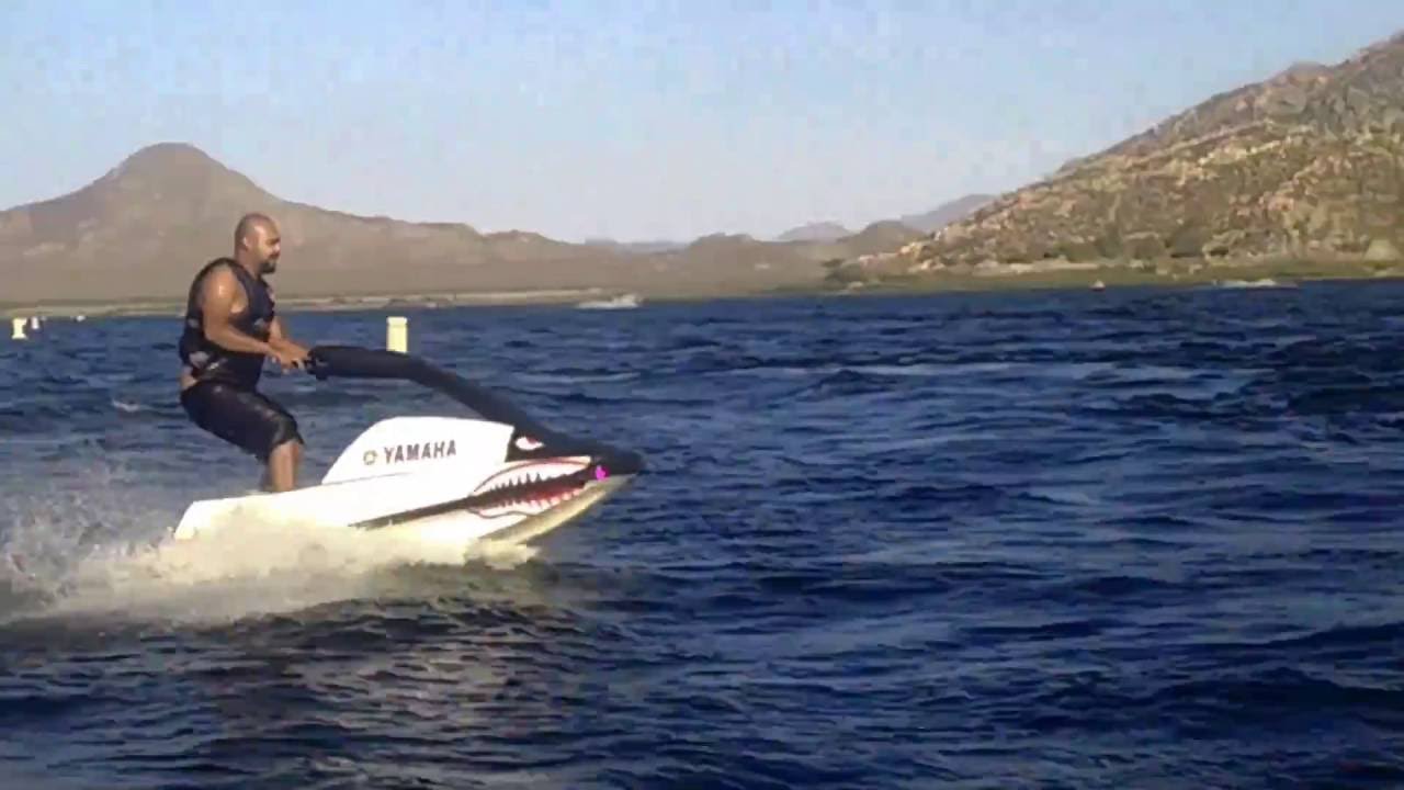 1990 Yamaha SuperJet Stand Up Jet Ski - YouTube