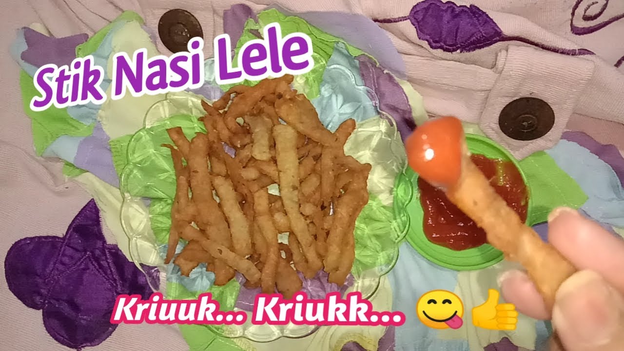 Stik Nasi Lele - Catfish Rice Stick - YouTube