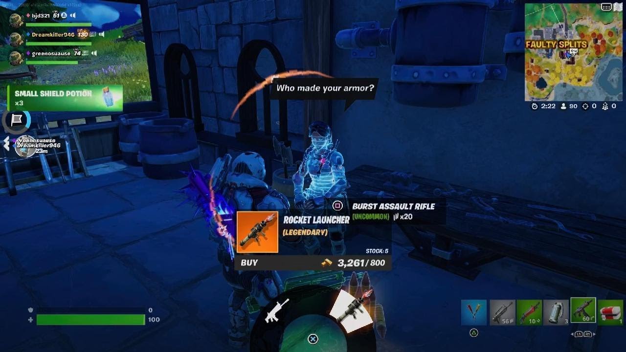 Gold rocket launcher - YouTube