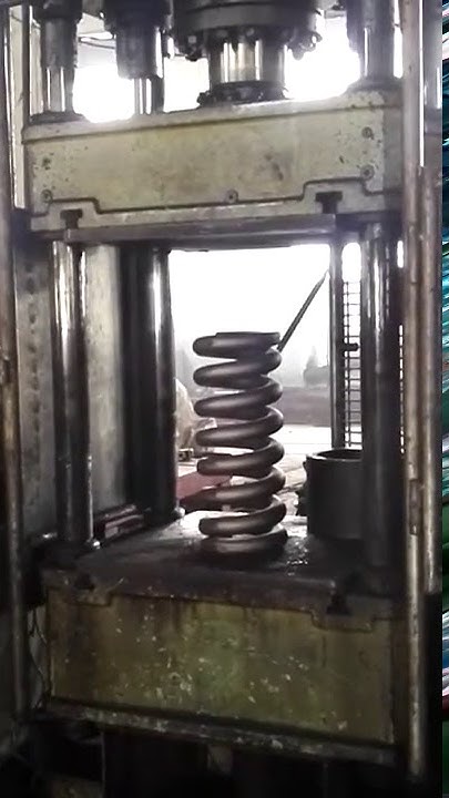 How to test the Spring Force of the Big compression spring！ - YouTube