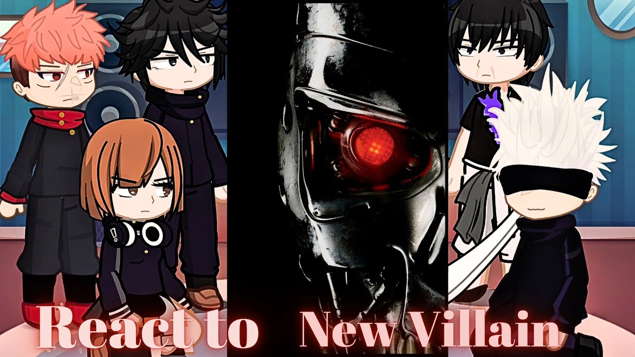 Jujutsukaisen itadori react to terminator T800 | mk1 | Gojo | gacha ...