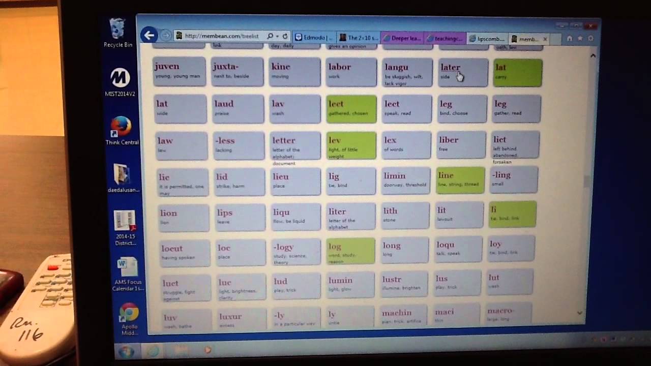 membean vocab resource - YouTube