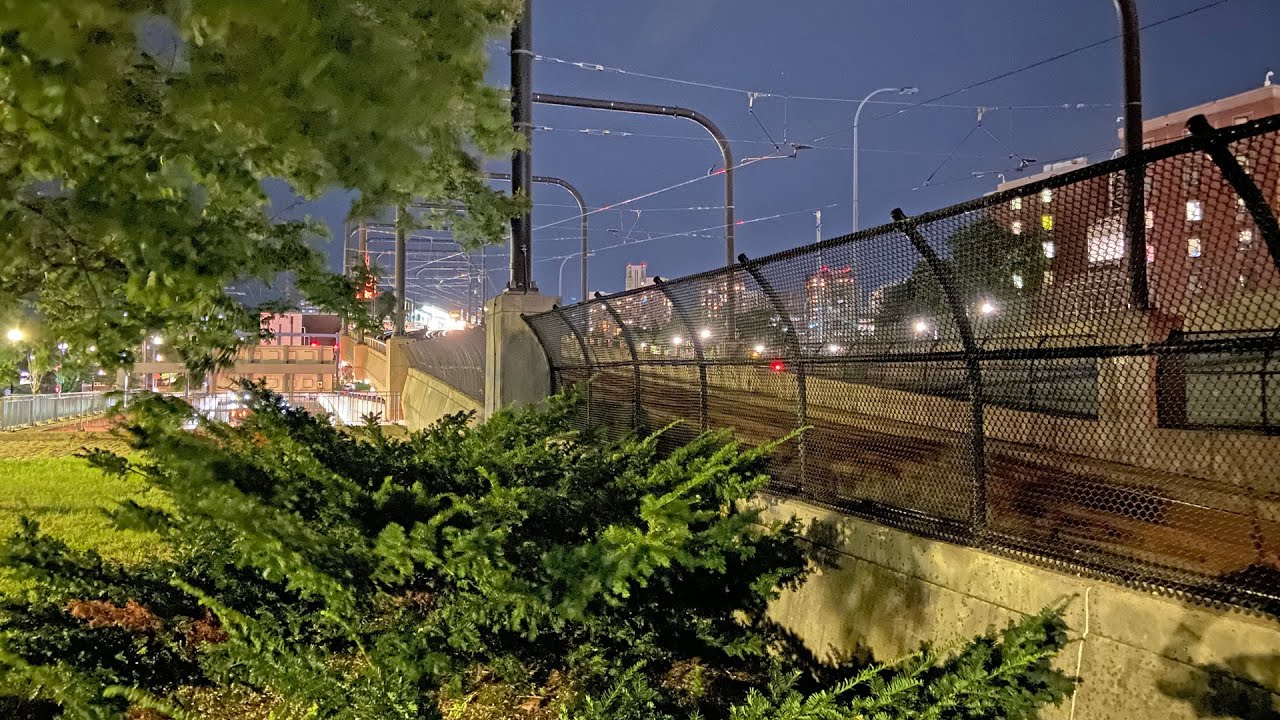 MBTA Green Line Trolleys Between Science Park and North Station - YouTube