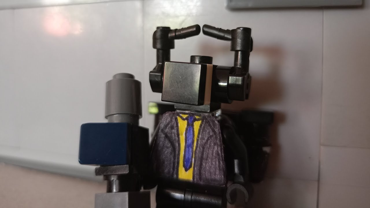 How to build yellow suit Cameraman - YouTube