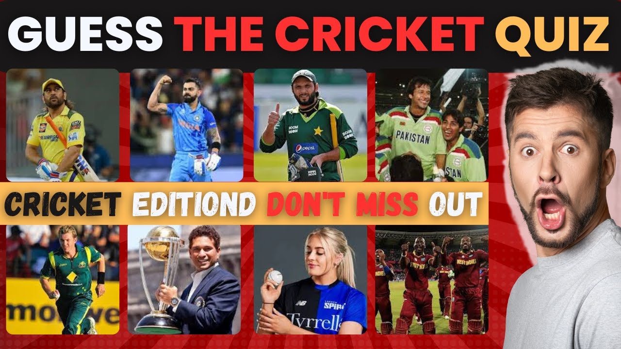 Don't Miss Out! 13-Minute Cricket Quiz That Will Stun You! - YouTube