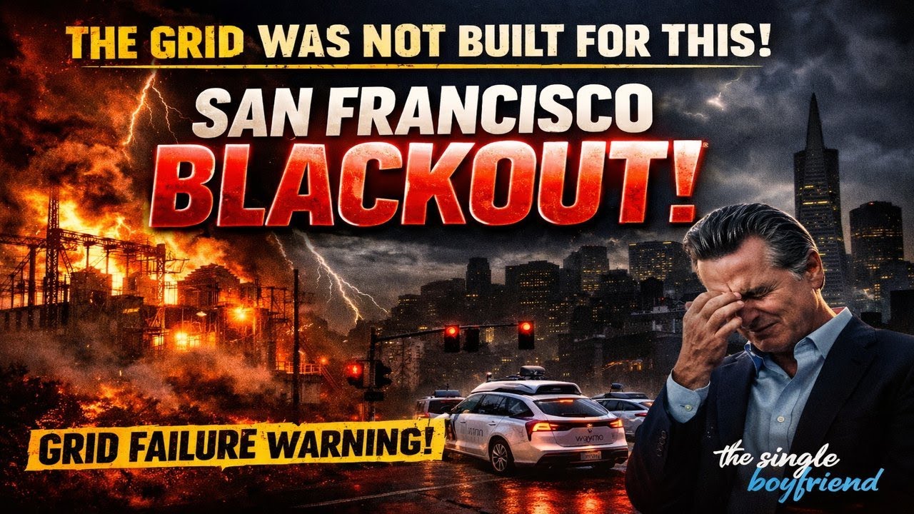 LIGHTS OUT San Francisco ⚡ Grid Fails, 130,000 Lose Power, Newsom ...