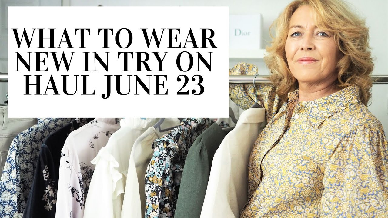 what to wear new in try on haul june 23 - YouTube
