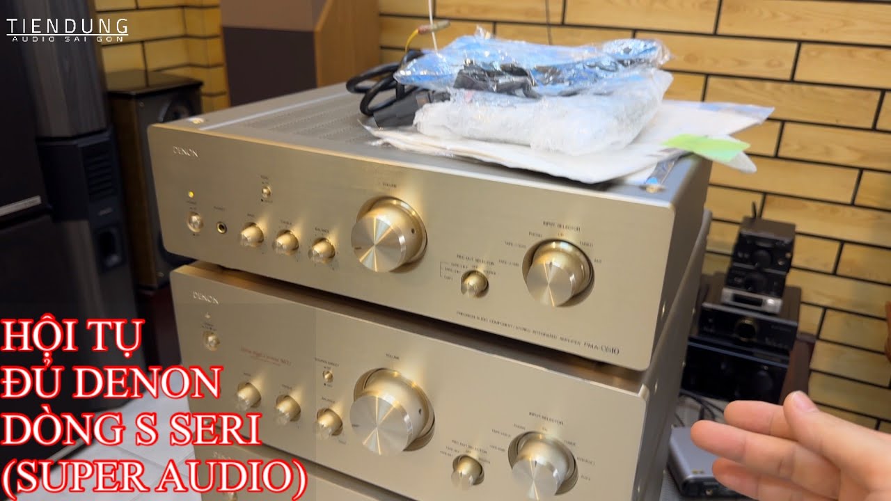 Ampli Denon PMA-S10 đủ seri Super audio vừa về tại Tiến Dũng audio Sài ...