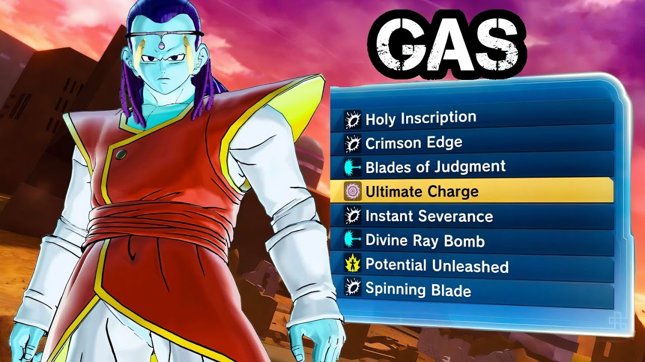 Creating Gas From DB Super Manga Granola Arc - YouTube