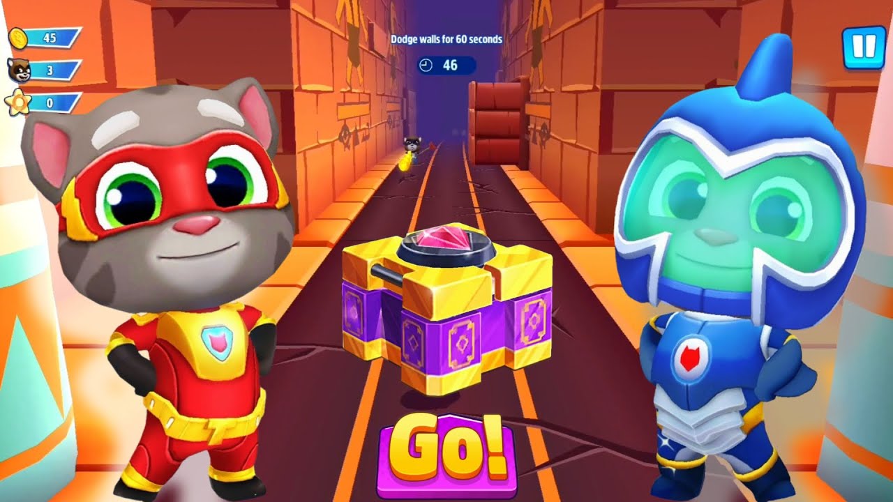 Talking Tom Hero Dash - Dizzying Mission - Unlock Cosmic Power Tom ...