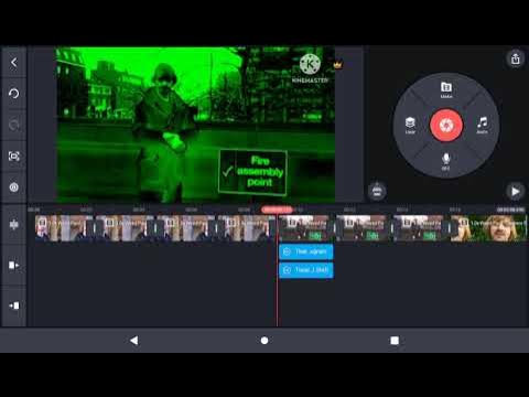 How To Make Green Solarize Visuals On KineMaster - YouTube