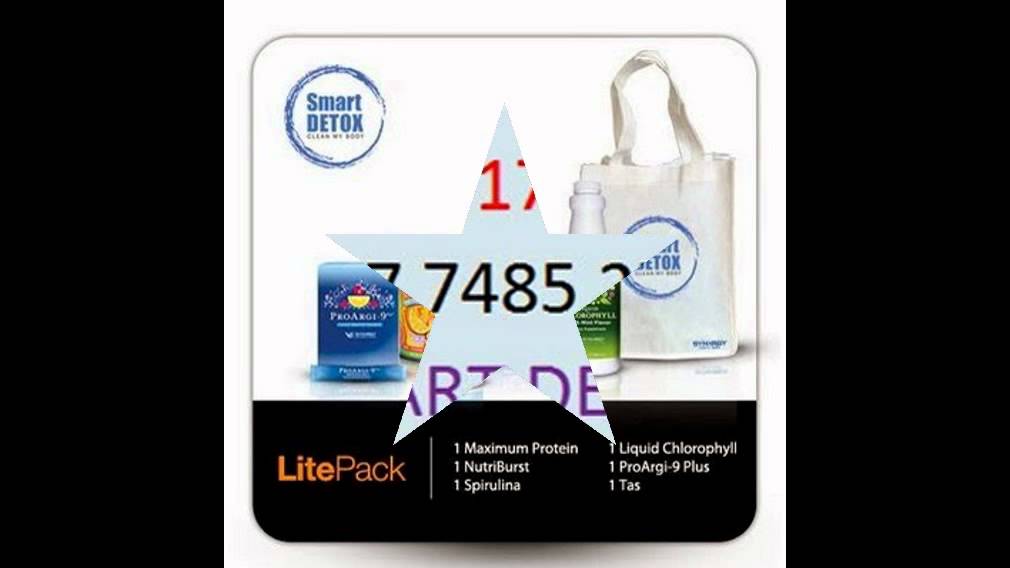 Pin 744DFF7B | HP 0813 1745 7779 | Program Smart Detox Lite Pack - YouTube