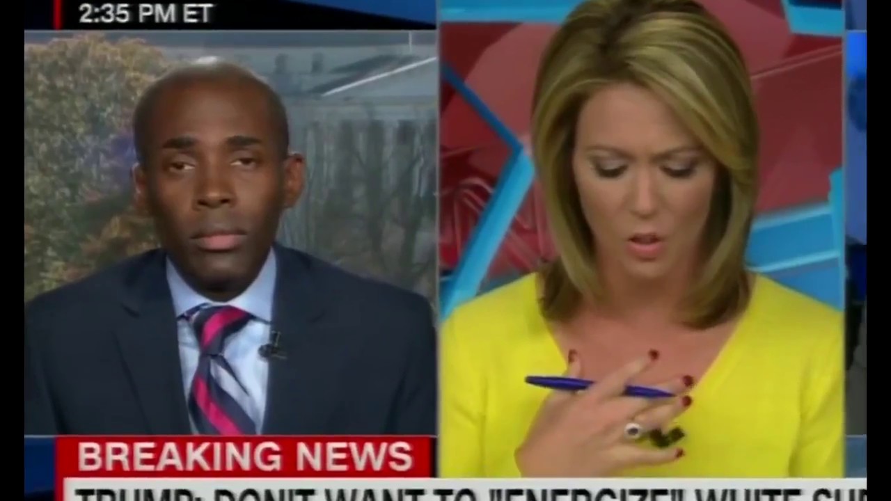 CNN News Anchor triggered by guest quoting the "N-word" - YouTube