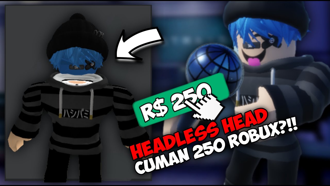 KEREN BANGET!! CARA CARA MEMBUAT AVATAR HEADLESS HEAD HANYA DENGAN 250 ...