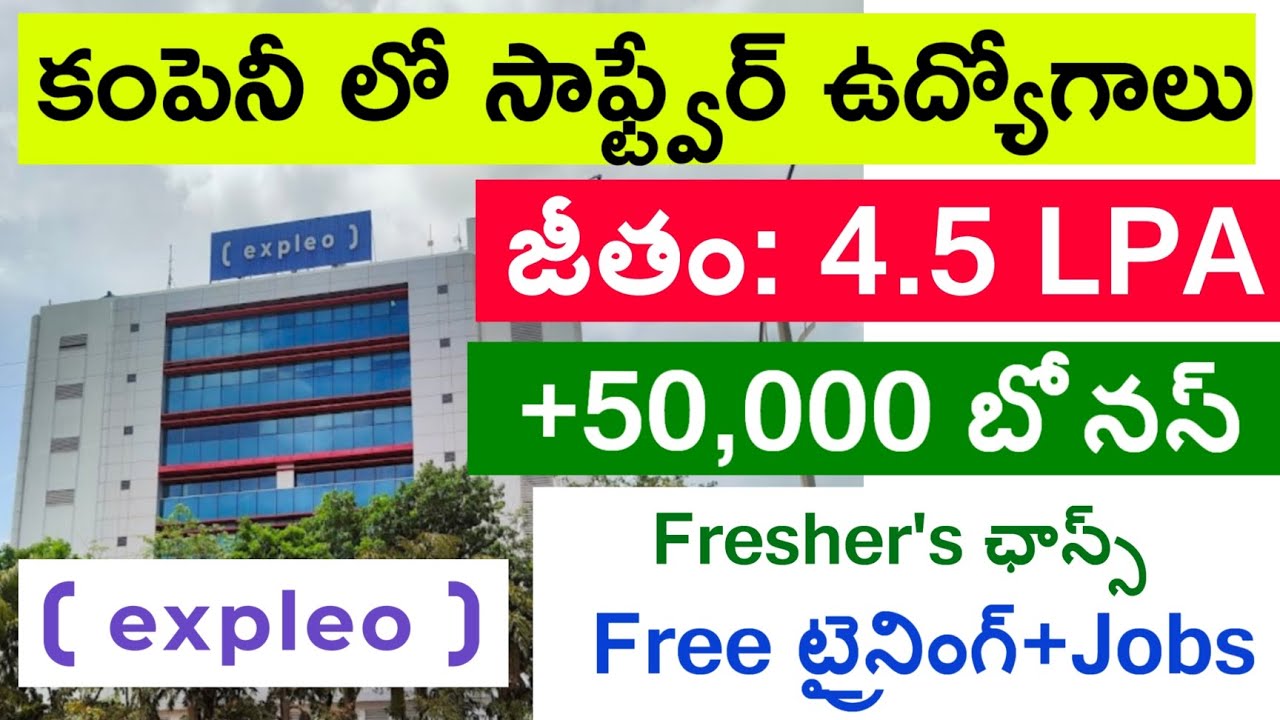 Expleo Company Software Job Openings 2025 || Latest Software Jobs ...