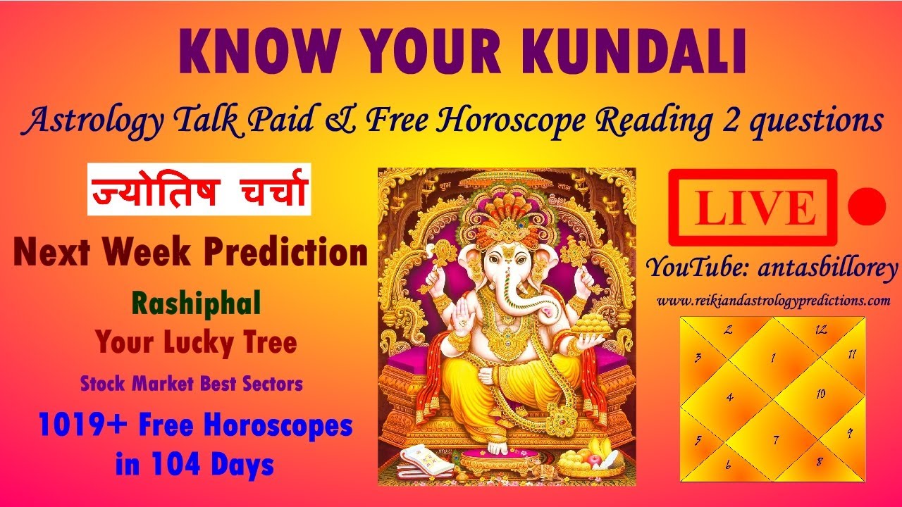 Free Horoscope Reading - YouTube