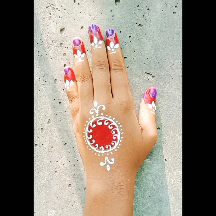 Hand kolka design #short# viral# kolka art # youtube short - YouTube