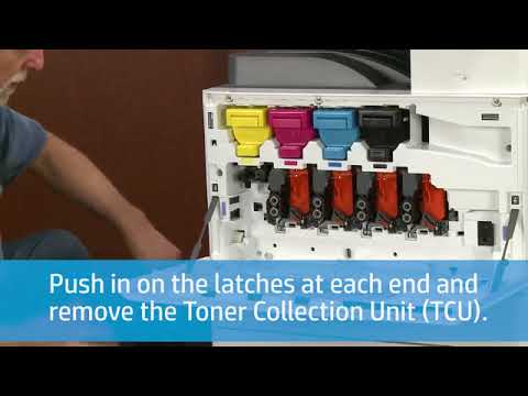 Installation of Color LaserJet MFP E778 Products & Y1F97A HP LaserJet ...