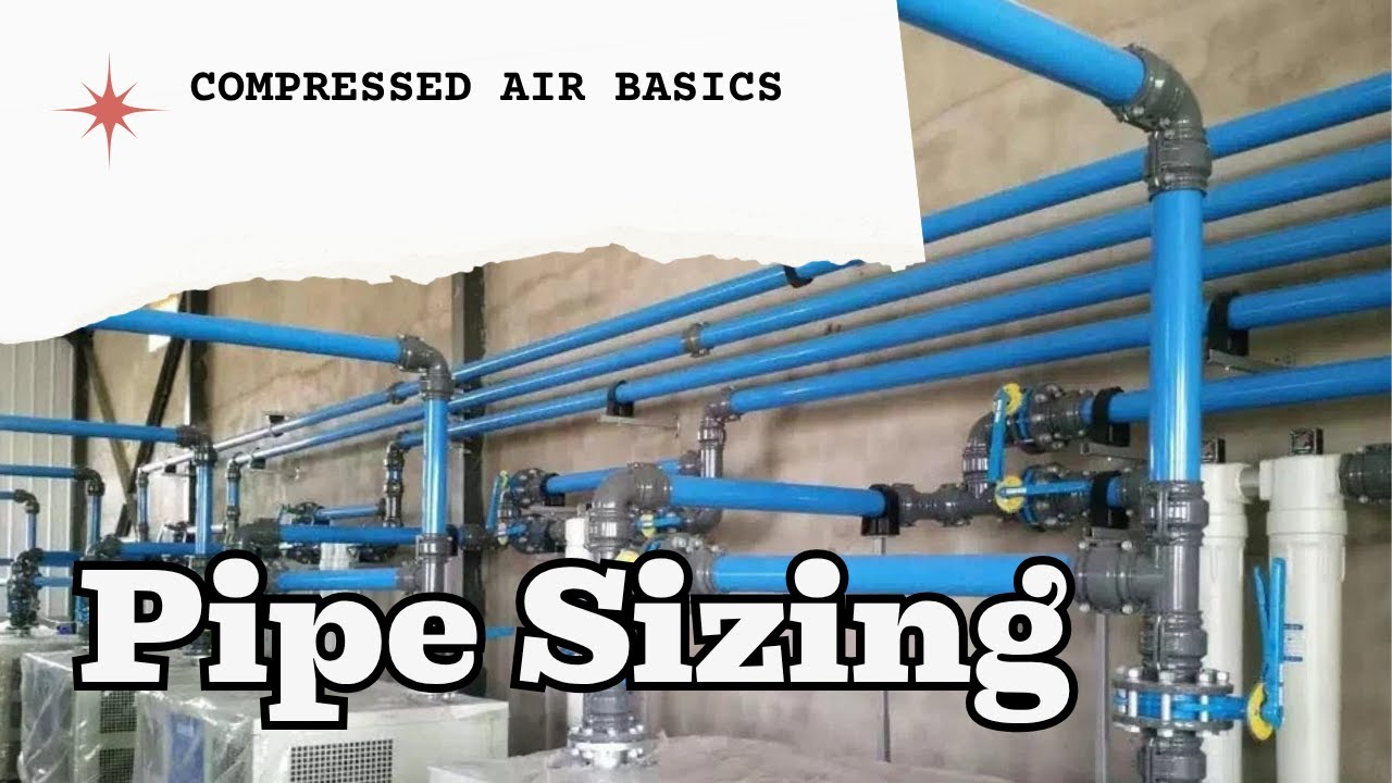 Compressed Air Piping: Step-by-Step Sizing & Selection Guide - YouTube
