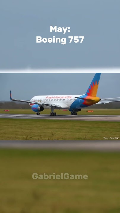 Your Month, Your Aircraft PART 1 #shorts #aviation #avgeek - YouTube