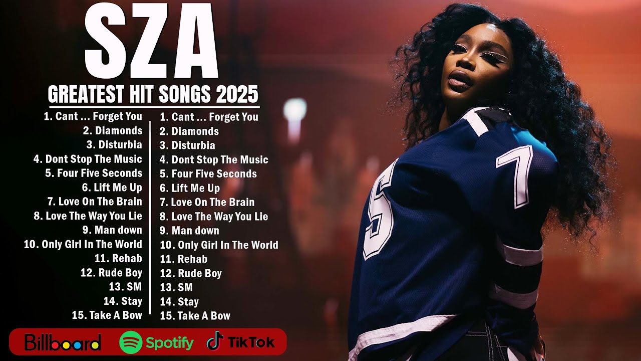 S Z A Best Songs Collection - S Z A Greatest Hits Full Album 2025 - S Z ...