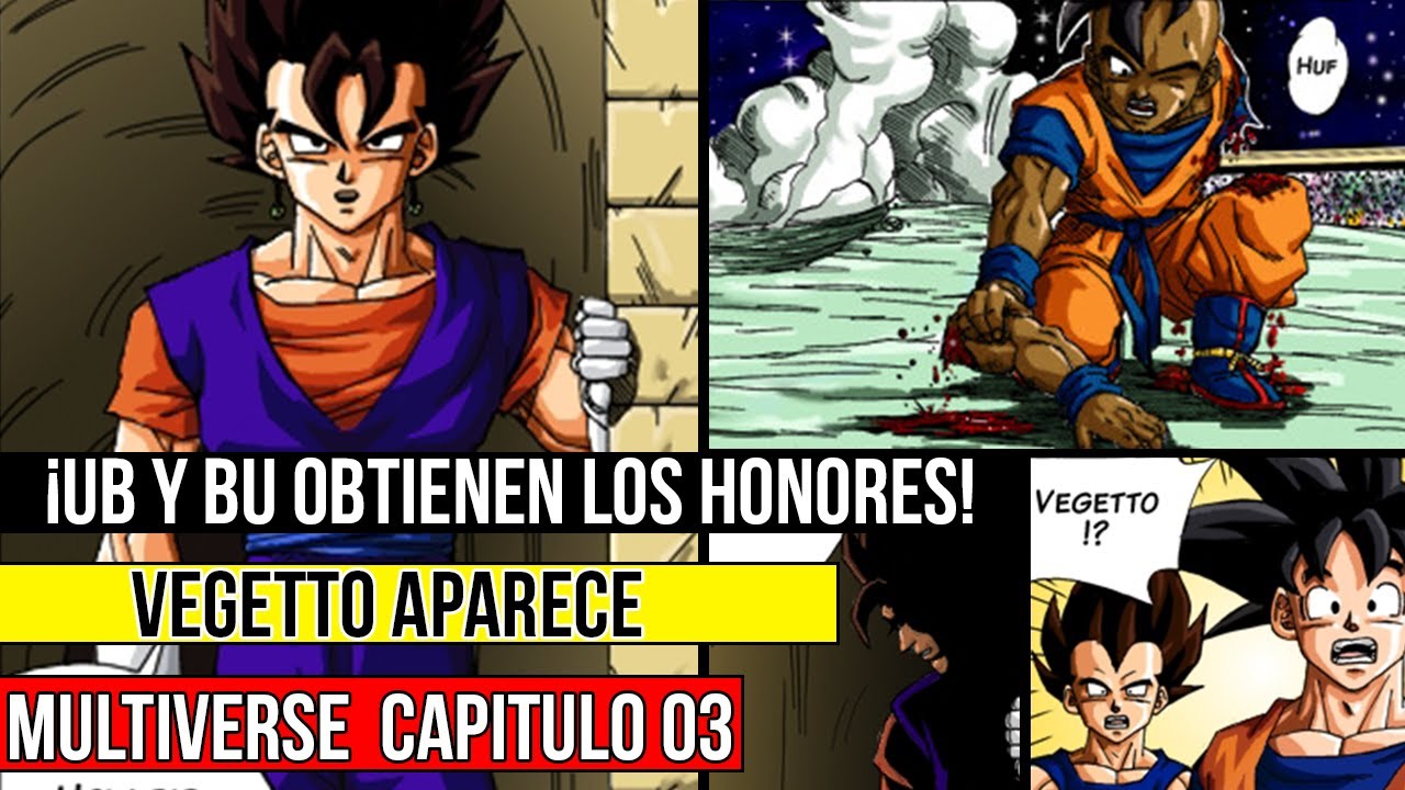 Dragon Ball Multiverse Capítulo 03: ¡La Fusion Mas Poderosa, Vegetto ...